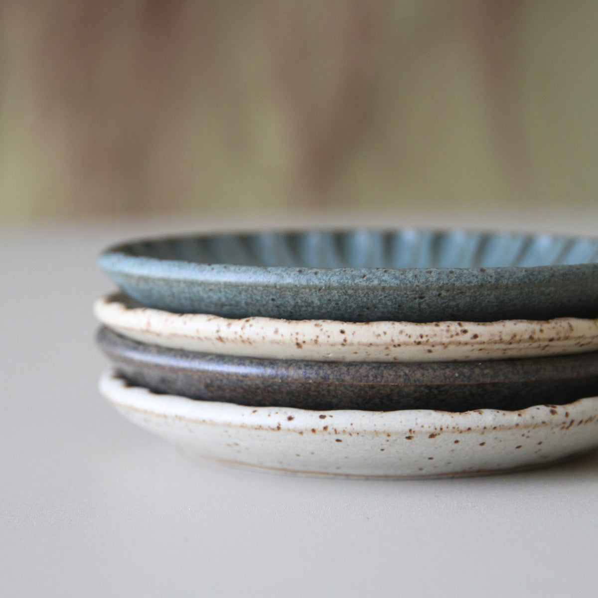 Treat Plate Fluted Creamy White – Arcadia Scott Ceramics