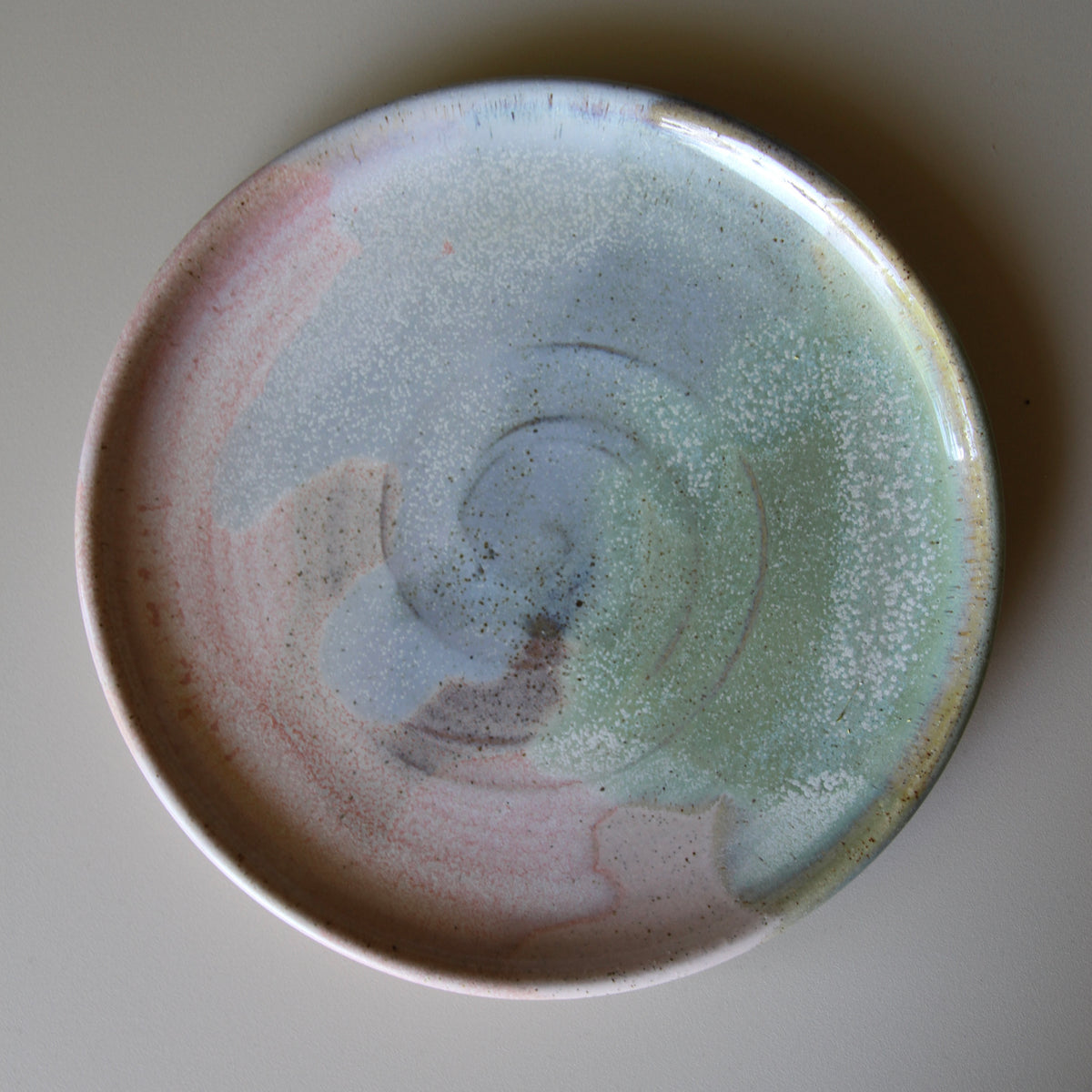 Multi Glaze Dinner Plate Pastels – Arcadia Scott Ceramics